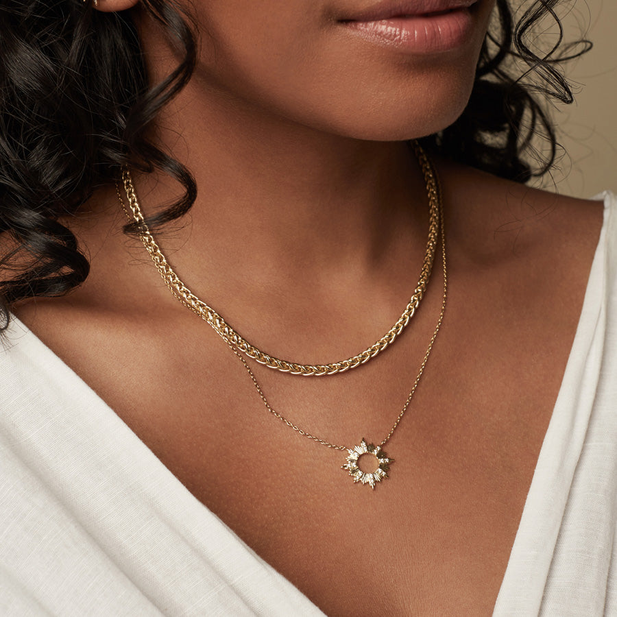 Sunseeker Gold Necklace | Wanderlust + Co