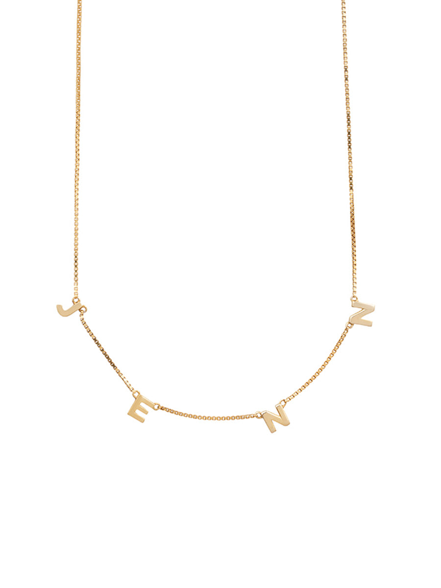 nameplate & initials – Wanderlust + Co